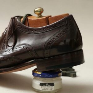 SAPHIR Creme Surfine Pommadier Shoe Polish - Beeswax Cream for Leather Products - Orange