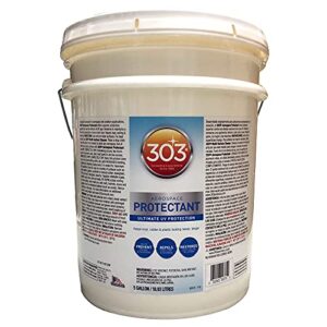 303 products aerospace protectant – uv protection – repels dust, dirt, & staining – smooth matte finish – restores like-new appearance – 5 gallons (30375)