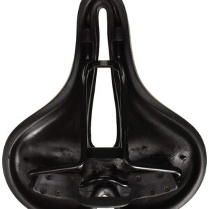 SMP Unisex – Adult's Martin Touring Gel Saddle, Black, Standard Size