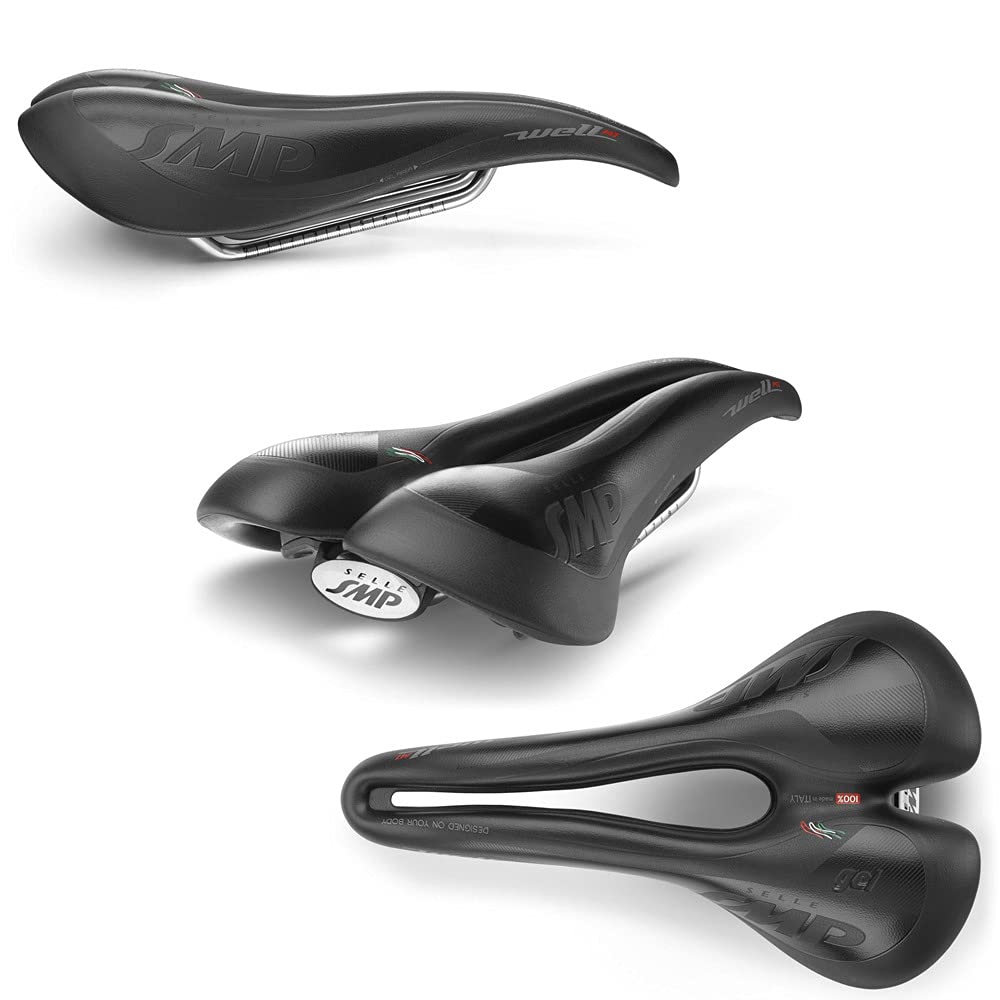 SMP WELL M1 GEL SADDLE BLACK 2019