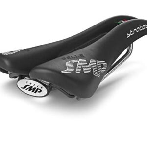 Smp SMP4Bike Men's 4Bike Stratos Saddles, Black, 26.6 x 13.1-cm