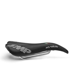 Smp SMP4Bike Men's 4Bike Stratos Saddles, Black, 26.6 x 13.1-cm