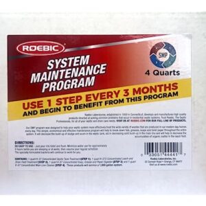 Roebic SMP-1000-PAK-1 Complete Septic System Maintenance Kit: 4 Quarts, Pack of 1, All-in-One Solution for Septic System Care