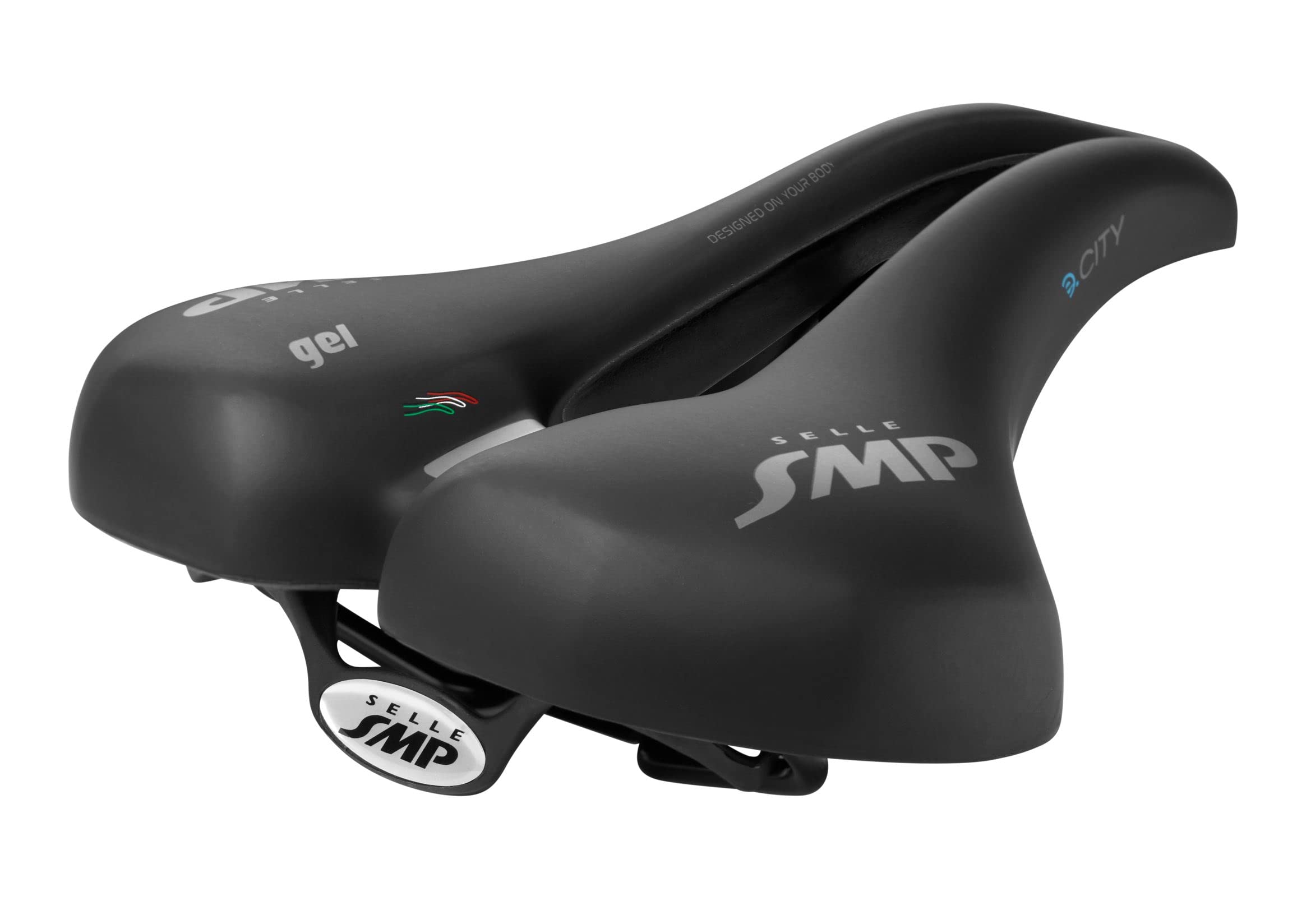 SMP E Bike City Gel Saddle Black