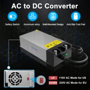 IMAYCC 1000W SMPS AC to DC Converter 12V Power Supply 110V to 12V Converter Transformer Max Current 83.4A