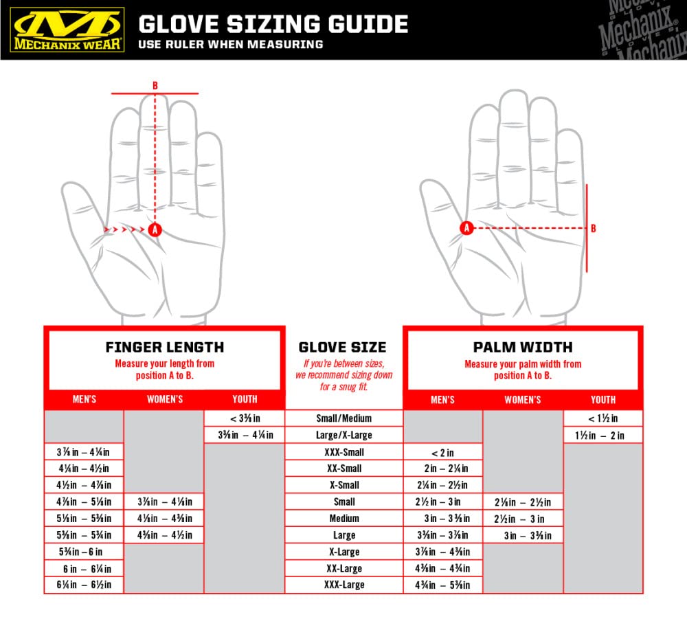 Mechanix Wear: Hi-Viz M-Pact Work Gloves (Small, Fluorescent Yellow)