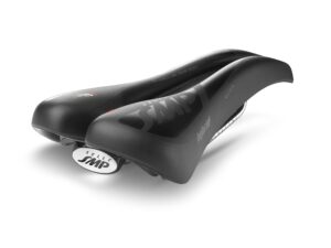 smp selle hybrid gel man bicycle saddle seat - black made in italy