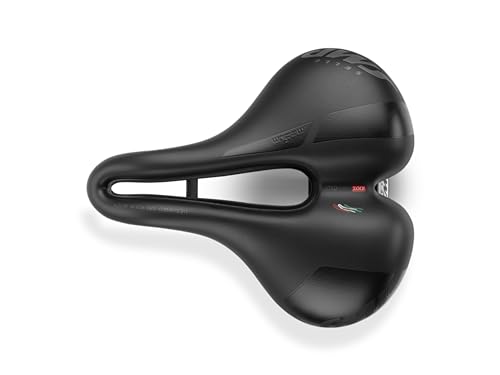 SMP Unisex – Adult's Martin Touring Saddle, Black, Standard Size