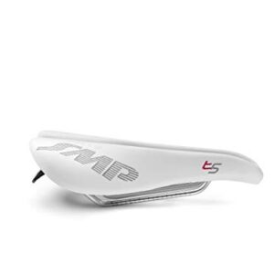 Selle SMP T5 Triathlon Bicycle Saddle, White, 251 x 141