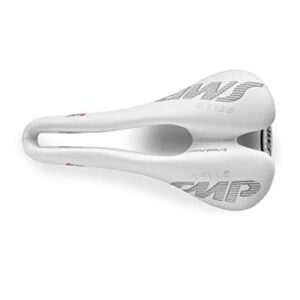 Selle SMP T5 Triathlon Bicycle Saddle, White, 251 x 141