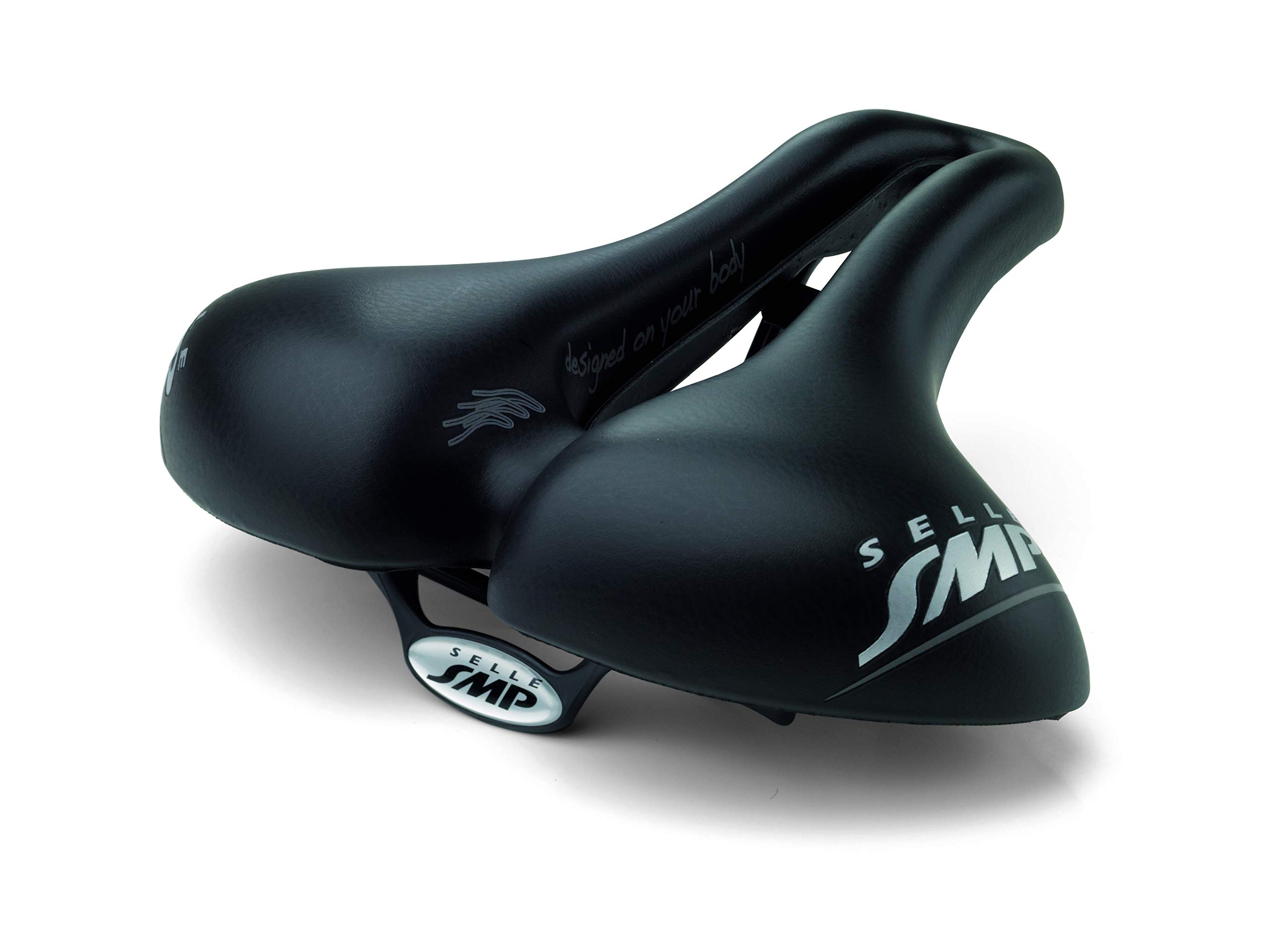 Cicli Bonin Unisex's SMP TRK Martin Fitness Saddles, Black, One Size