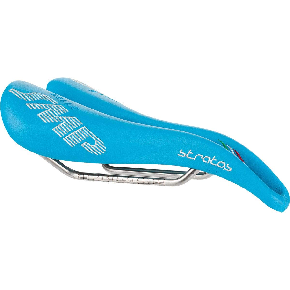 Selle Smp Stratos Saddle Light Blue, 131Mm