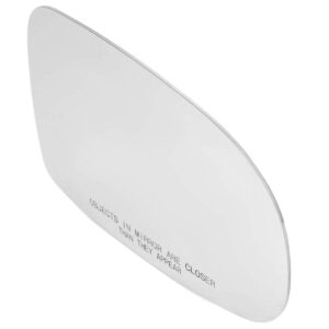 DNA MOTORING SMP-008-R Factory OE Style Right/Passenger Side Door Rear View Mirror Glass Lens [Compatible with 95-03 Ford Windstar]