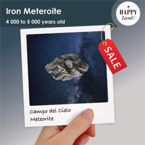 Real Shooting Star | Iron Meteorite | Space and NASA Enthusiasts | with Personalized Certificate | Space Stuff | Moon Rock | 6th Iron anniversary gifts | Lovers | for him and her | Valentines Day Gift