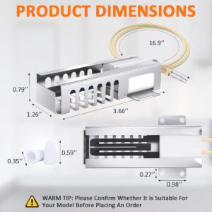 EAGLEGGO 5303935066 oven igniter for Electrolux, Frigidaire Kenmore Tappan Oven Stove Cooktop fits Norton 501A WB2X9998 AP2150412 WB13K0021 PS470129 WB13T10001 41-205 Gas Range Oven Igniter