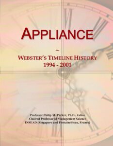 appliance: webster's timeline history, 1994 - 2001