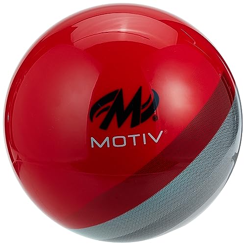 On The Ball Bowling Motiv Velocity Spare Bowling Ball - Red/Grey 10lbs