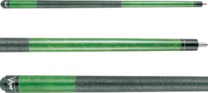 viper by gld products elite 58" 2-piece billiard/pool cue, evergreen, 21 ounce (pp-17-21)