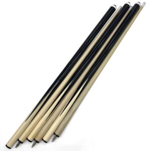 CENMO 2 Piece Short Wooden Stick Pool Billiard Bridge Stick Billiard House Cue Sticks (48" 2 Piece)