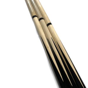 CENMO 2 Piece Short Wooden Stick Pool Billiard Bridge Stick Billiard House Cue Sticks (48" 2 Piece)