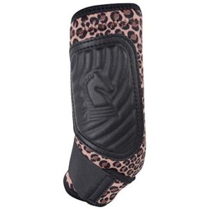 Classic Equine Classicfit Front Sling Boots, Cheetah, Medium