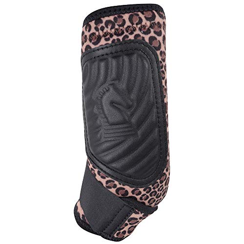 Classic Equine Classicfit Front Sling Boots, Cheetah, Medium