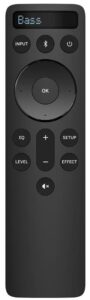 anderic d51 fit for vizio d51 v51h6/v51xj6 backlit home theater remote control fits vizio d510-h 1023-0000236 and 1023-0000233