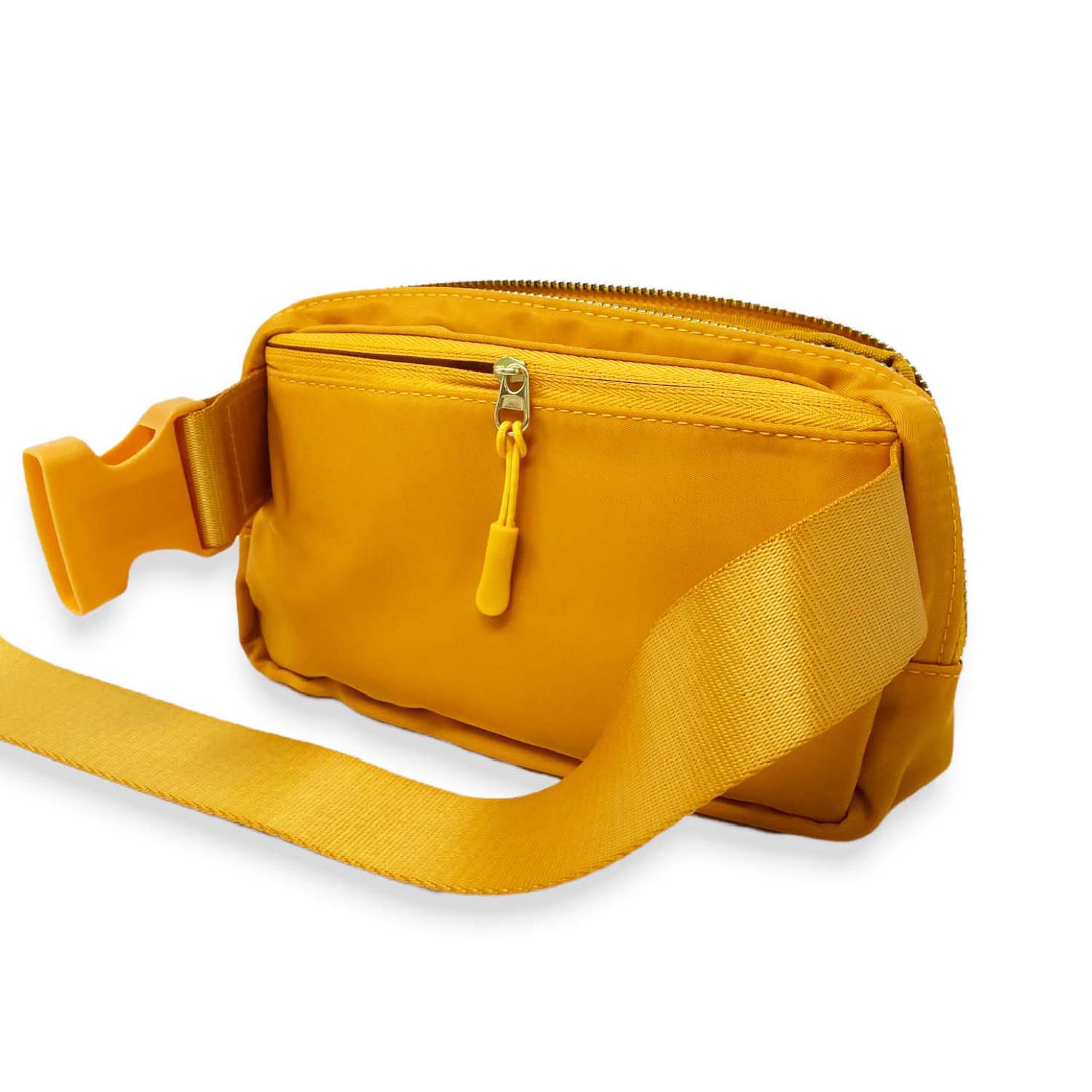 The Darling Effect Belt Bag & Wallet- Crossbody Fanny Pack - Fashion Waist Packs - Belt Bag For Men - Bum Bag - Chest Bag for Women - Belt Bag for Women Crossbody (Golden Glow)