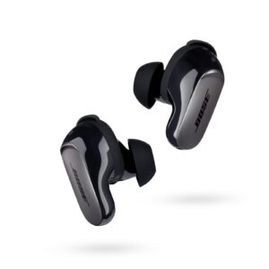 bose quietcomfort ultra wireless noise cancelling earbuds, bluetooth noise cancelling earbuds with spatial audio and world-class noise cancellation, black