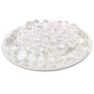 GLBYUNN 5000 Pieces Clear Water Gel Vase Filler Beads Crystal Soil Water Bead Gel, Transparent Water Pearls Gel for Wedding Decoration Vase Filler