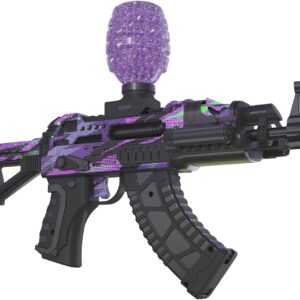 YaGee Electric Splatter Ball Blaster in Backyard Fun and Outdoor Games, Shoots Eco-Friendly Splatter Balls for Adult,(Purple)