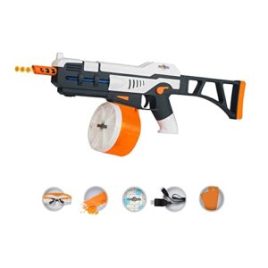 splatrball srb1200 full auto rechargeable battery powered water bead gel ball blaster kit. splatter ball gun.electric water blaster able to shoot 11 rounds per second!