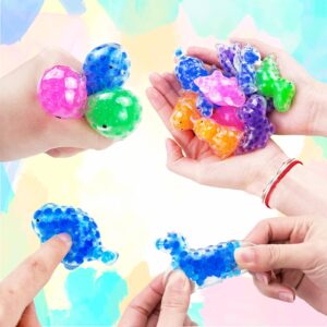 50Pcs Mini Stress Balls, Random Kawaii Squishies Bulk, Classroom Prizes, Party Favors, Birthday Gifts, Goodie Bag Stuffers,Easter Basket Stuffers