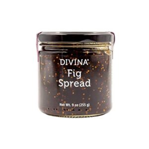 divina fig spread jam, 9 ounce