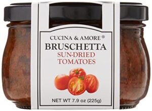 cucina & amore sun dried tomato bruschetta, 7.9 oz