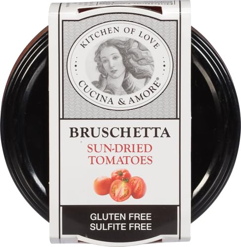 CUCINA & AMORE Sun Dried Tomato Bruschetta, 7.9 OZ