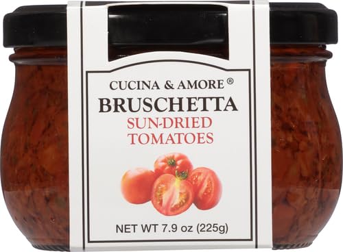 CUCINA & AMORE Sun Dried Tomato Bruschetta, 7.9 OZ