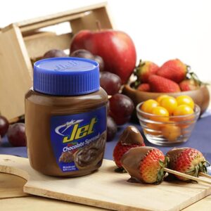 JET CHOCOLATE SPREADABLE | 12.3 OZ (Pack of 1)