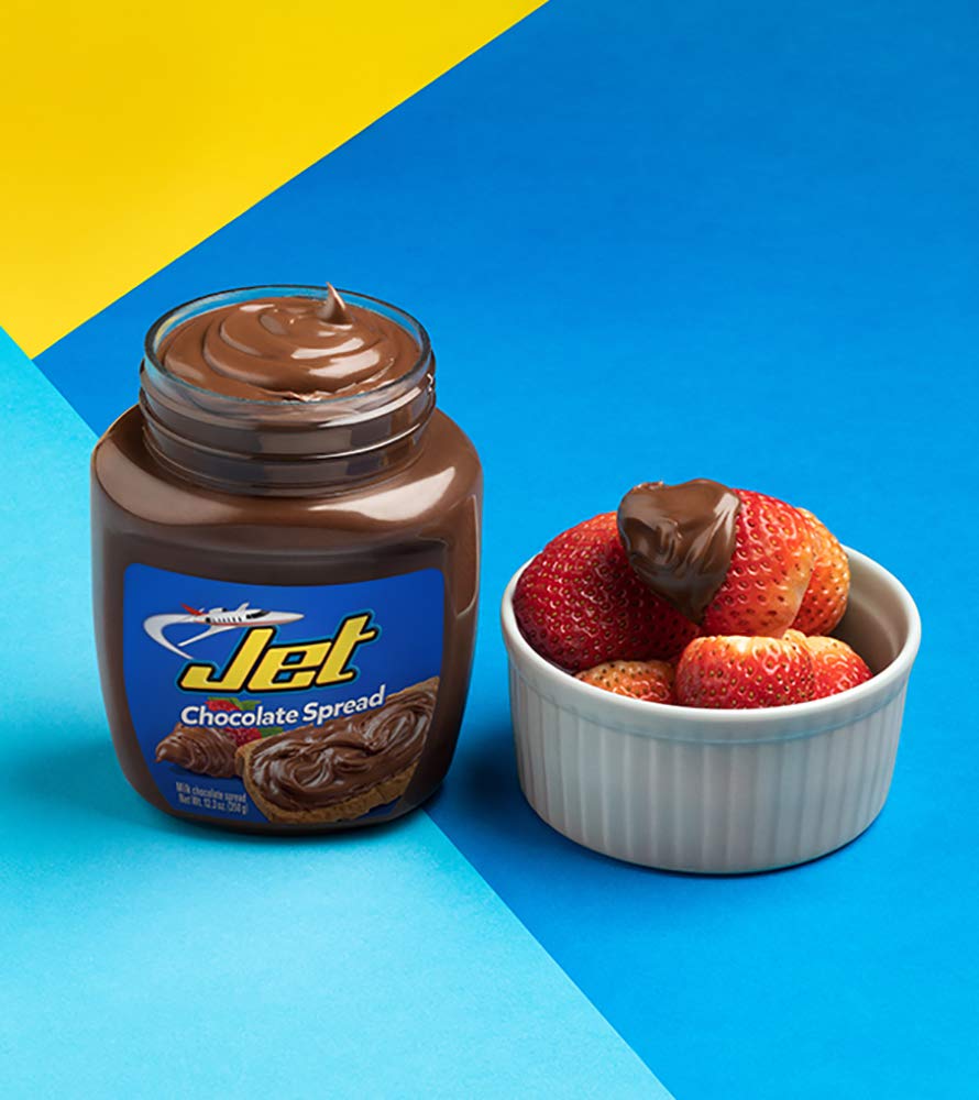 JET CHOCOLATE SPREADABLE | 12.3 OZ (Pack of 1)