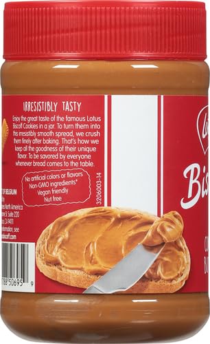 Lotus Biscoff Cookie Spread, 14 Oz