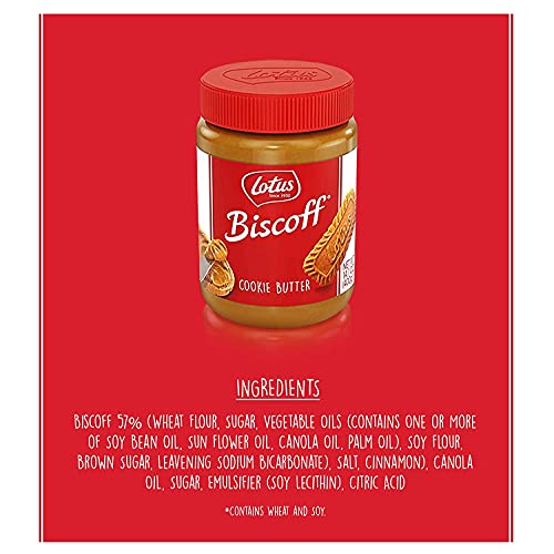 Lotus Biscoff Cookie Spread, 14 Oz