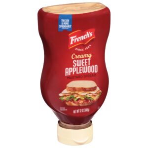 french's creamy sweet applewood mustard spread, 12 oz