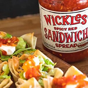 Wickles Spicy Red Sandwich Spread, 16 OZ (Pack of 2)