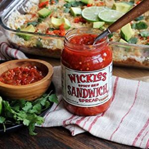 Wickles Spicy Red Sandwich Spread, 16 OZ (Pack of 2)