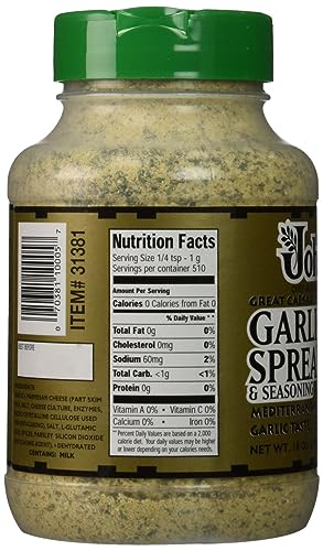 Johnny's Garlic Spread & Seasoning - 18 Oz (2-Pack) by Johnny's