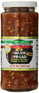 tallarico's hot hoagie spread 12oz.