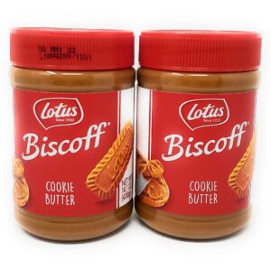 2 Pack Creamy Biscoff Cookie Butter (14.1oz Jars)