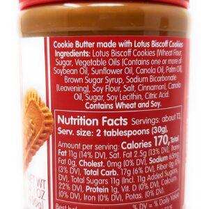 2 Pack Creamy Biscoff Cookie Butter (14.1oz Jars)