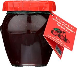 dalmatia sour cherry spread (8.5 ounce)