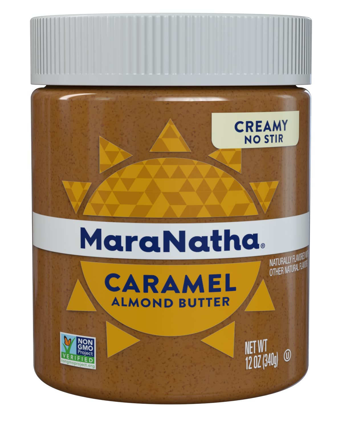 MaraNatha Creamy Roasted Caramel Almond Butter, No Stir, 12 Ounce Jar